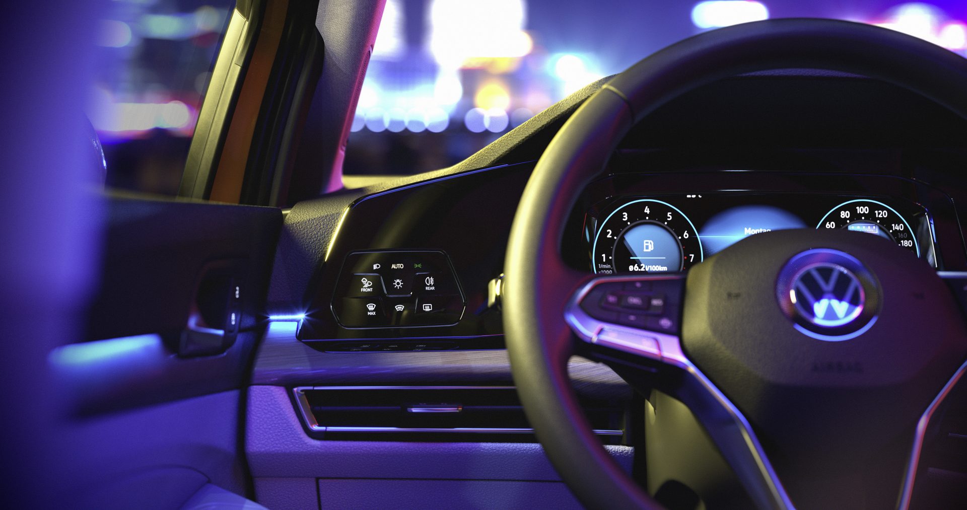 Volkswagen Golf 8 : Les Point fort du Digital Cockpit - MOTORS ACTU