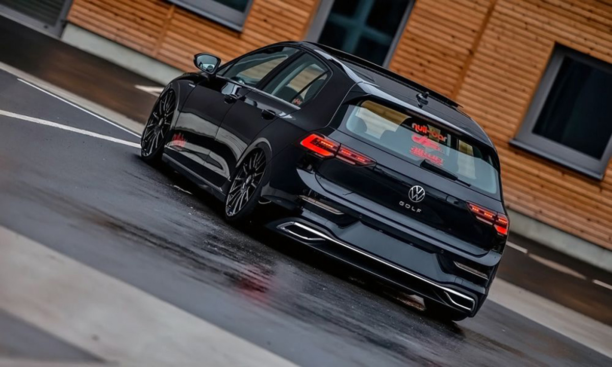 La Volkswagen GOLF 8 passe déjà par la case tuning chez Null-Bar ...