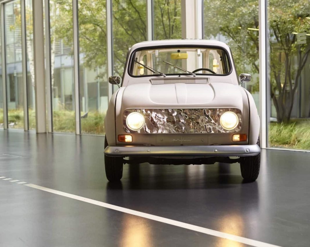 Renault 4L électrique : un concept inspiré des hôtels chics - MOTORS ACTU