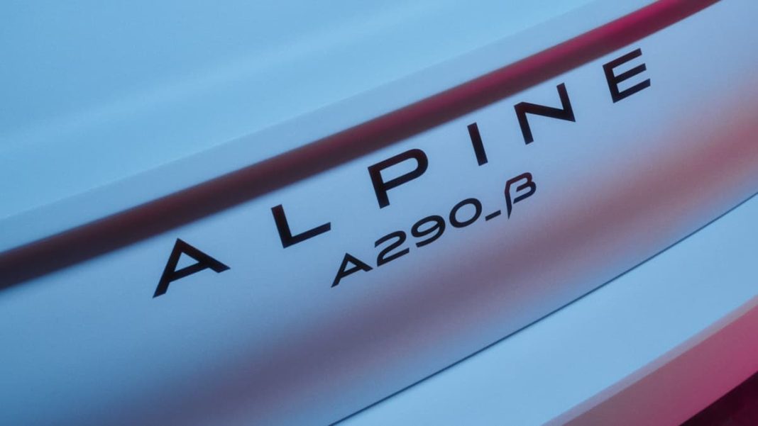 Alpine A290_ β, le nouveau show-car sportif 100 % électrique d'Alpine ...