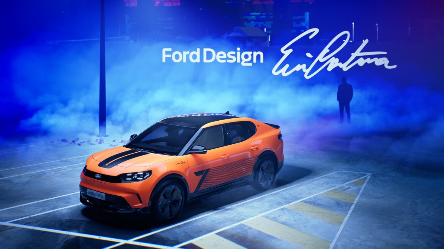 Une Ford Capri à l'honneur de la légende du football Éric Cantona ...