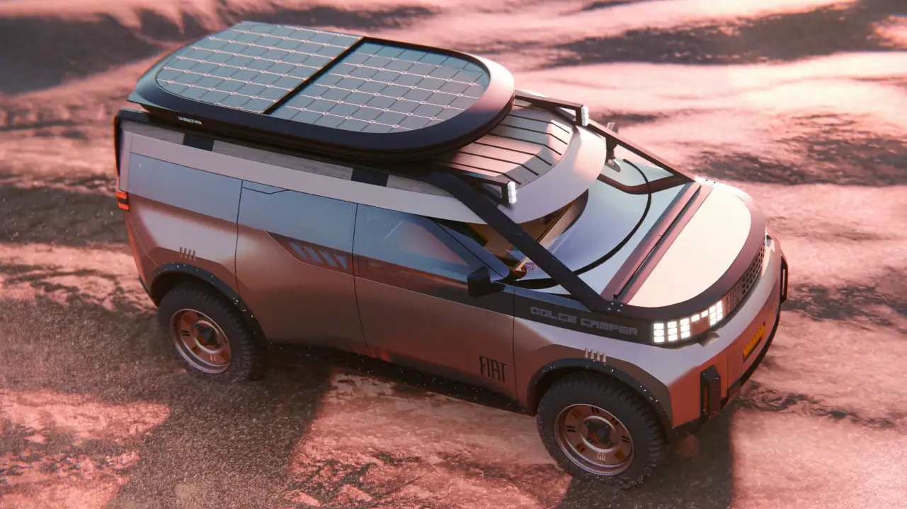 Fiat Dolce Camper : le concept qui réinvente le Panda en van d'aventure ...